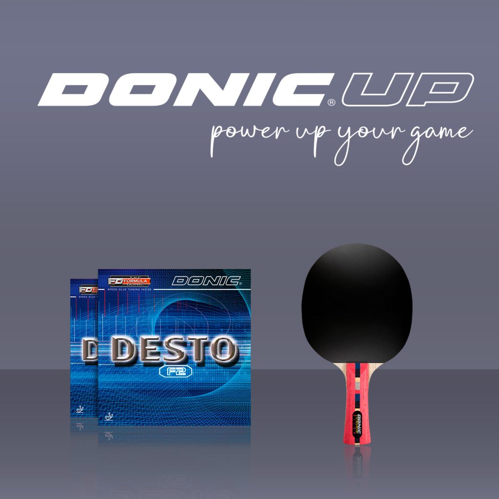 Donic Waldner Dicon Flared + Donic Desto F2 - Jarvis Sports | Table Tennis
